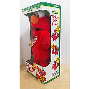 Jim Henson Productions, Inc. Tickle Me Elmo Original 1995 Vintage Plush Doll by Tyco