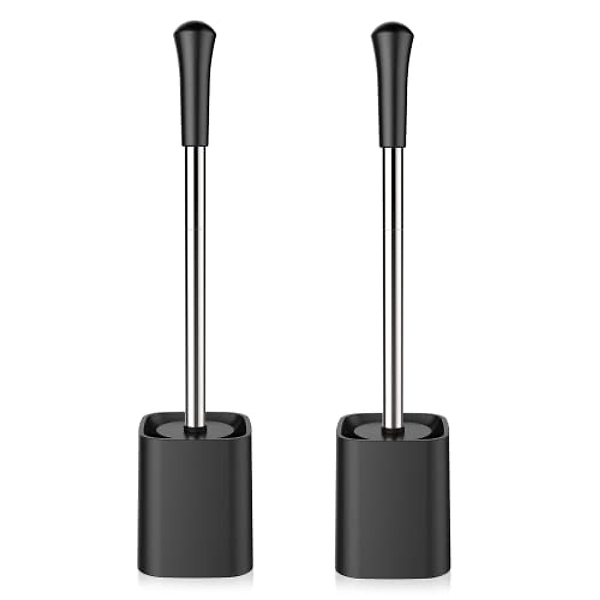 SetSail Toilet Bowl Brush and Holder Compact Size Toilet Brushes for Bathroom with Holder & SetSail Toilet Bowl Brush and Holder, 2 Pack Compact Size Toilet Brushes for Bathroom with Holder