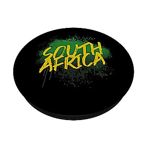 Graffiti South African, South African Rugby Braai Day PopSockets Swappable PopGrip