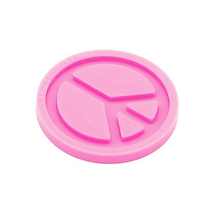 Shiny Peace Sign (NO HOLE) Silicone Mold, Peace Silicone Mold, Peace Fondant Mold,Peace Shape Silicone Mold,Peace Mold,Peace Resin Mold, Peace Mould, Peace Chocolate Mold, Peace Cake Mold,No Hole
