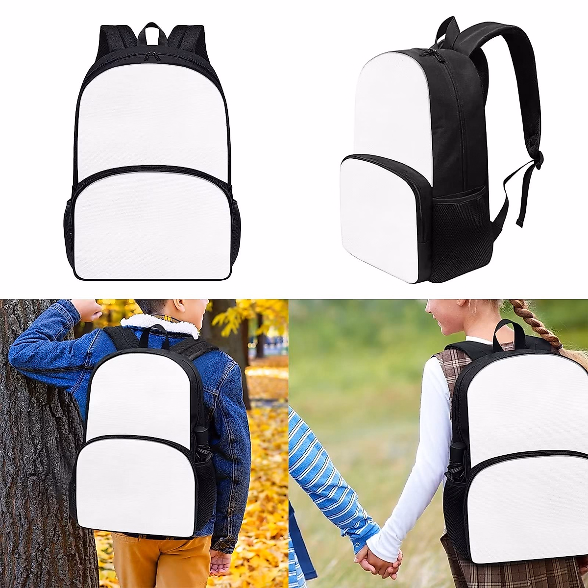 Flashideas Red Mushrooms Kids Backpack 3 In 1 for Middle School Preschool Kindergarten Elementary Book Bag With Adjustable Wide Shoulder Straps Cartoon Teens Bookbags School Supplies Set