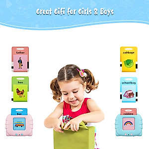 TOVVILD Toddler Learning Toys for 2 3 4 5 6 Year Old Boys Girls - Talking Flash Cards 224 Sight Words Autism Speech Therapy Toys Preschool Educational Toys Birthday Gifts