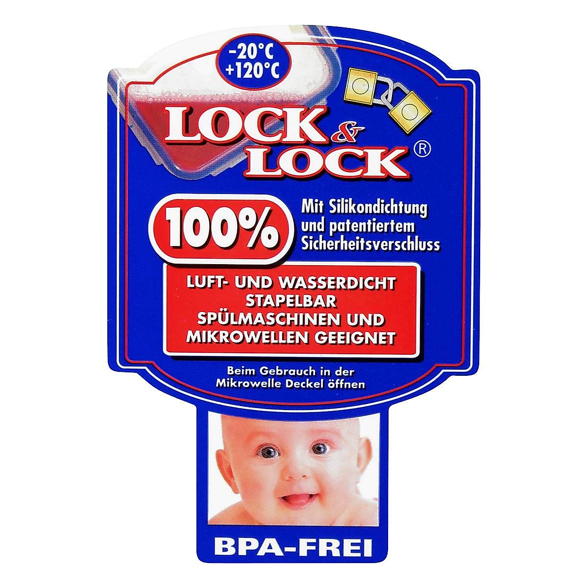 LOCK & LOCK 64 Oz. Rectangular Tall Food/Bread Container