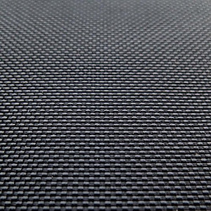 Solid Onyx Black 100% Nylon Canvas Fabric Water Repel Finish 58" Width x 5 Yard Lot