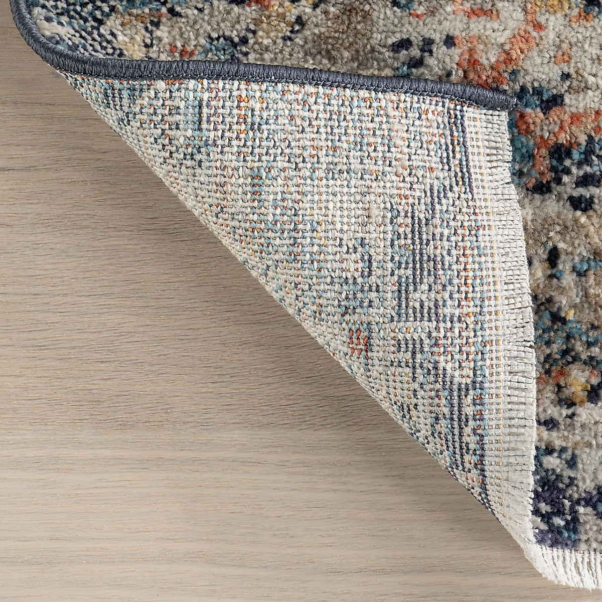 nuLOOM Sawyer Vintage Transitional Area Rug - 2x12 Runner Rug Vintage Multi/Ivory Rugs for Living Room Bedroom Dining Room Entryway Hallway Kitchen