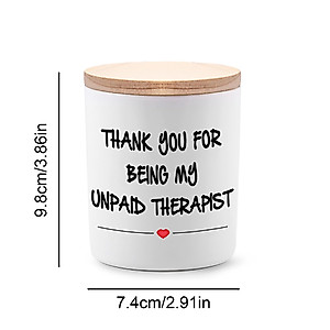 Thank You Gifts for Women Unique Friendship Gifts for Best Friend Christmas Birthday Appreciation Gifts for Bestie Coworker Lavender Scented Soy Candles