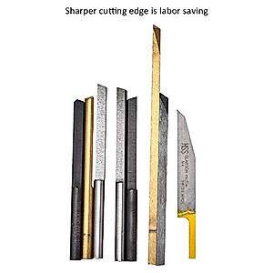 Jewelry Engraver Tools,Engraving Cutting Bits for Pneumatic Impact Engraving Machine Jewelry Tool Edge Tungsten Steel Carving Graver Knife