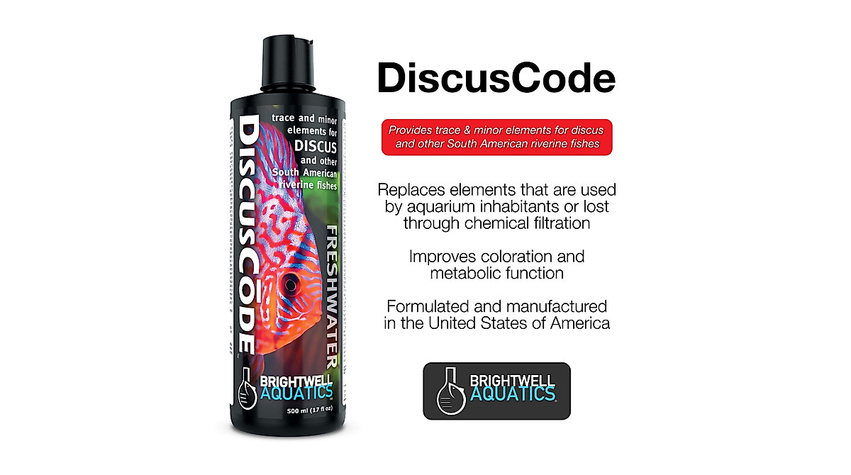 Brightwell Aquatics DiscusCode - Trace Elements for Fish