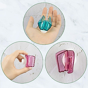 AUEAR, 3 Pack Toothbrush Head Covers with Suction Cup Anti Dust Wall Mirror Toothbrushes Holder Protective Case for Bathroom Home Travel Outdoor & Camping