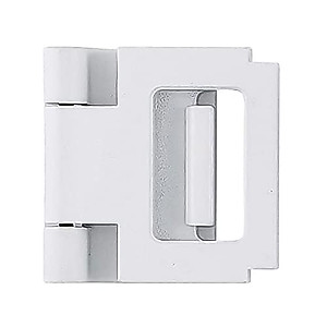 The Door Guardian - Door Lock for Out-Swinging Doors, Home Security Latch Device, Childproof, Easy to Install (White)