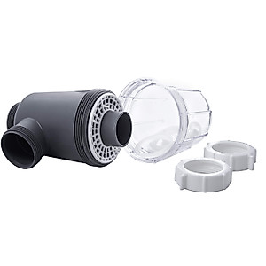 Quick Clean Sink Trap - Industrial - 1 1/2" & 1 1/4" P-Trap Replacement Upgrade | Jewelry Catcher | DIY Unclog Your Drain | No Tools Required | Bathroom/Salon Hair Catcher | Solution for Service Calls