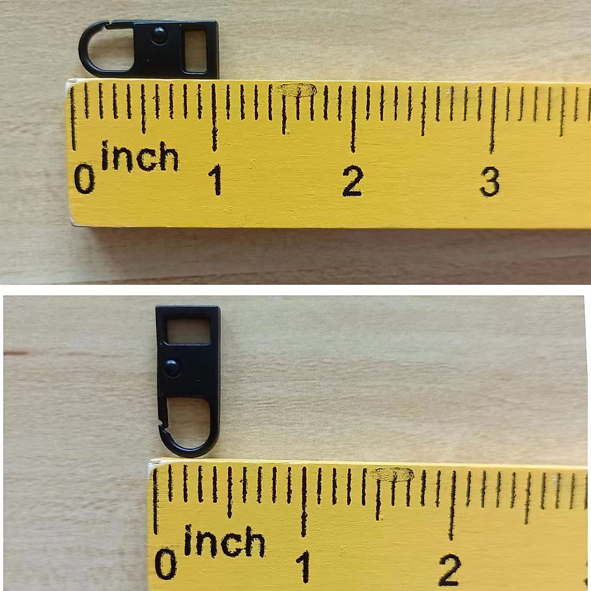 Zipper Pull Tab Replacement Metal Zipper Handle Mend Fixer for Suitcases Luggage Jacket Backpacks Coat Boots