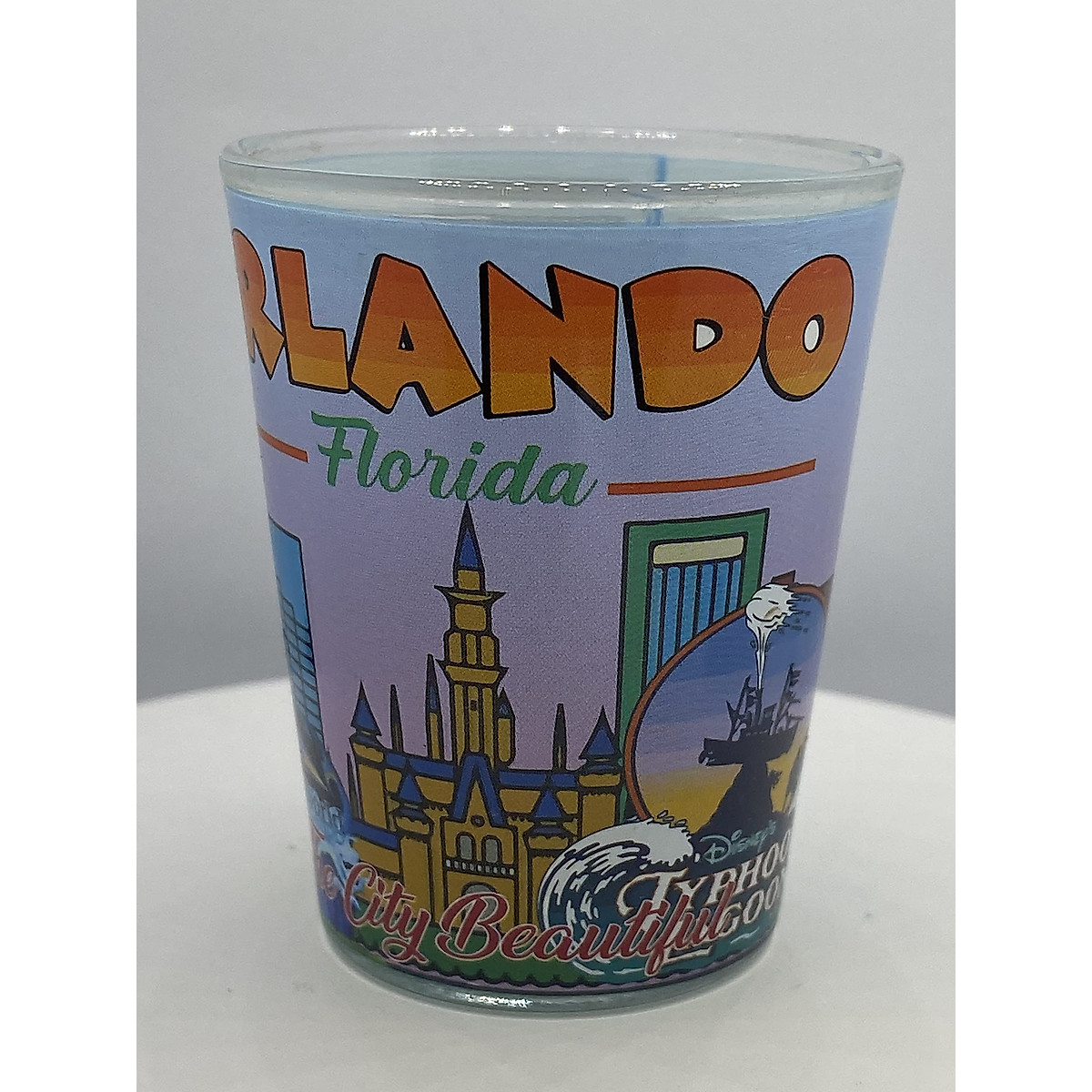 ORLANDO Florida SHOT GLASS 2 OZ.