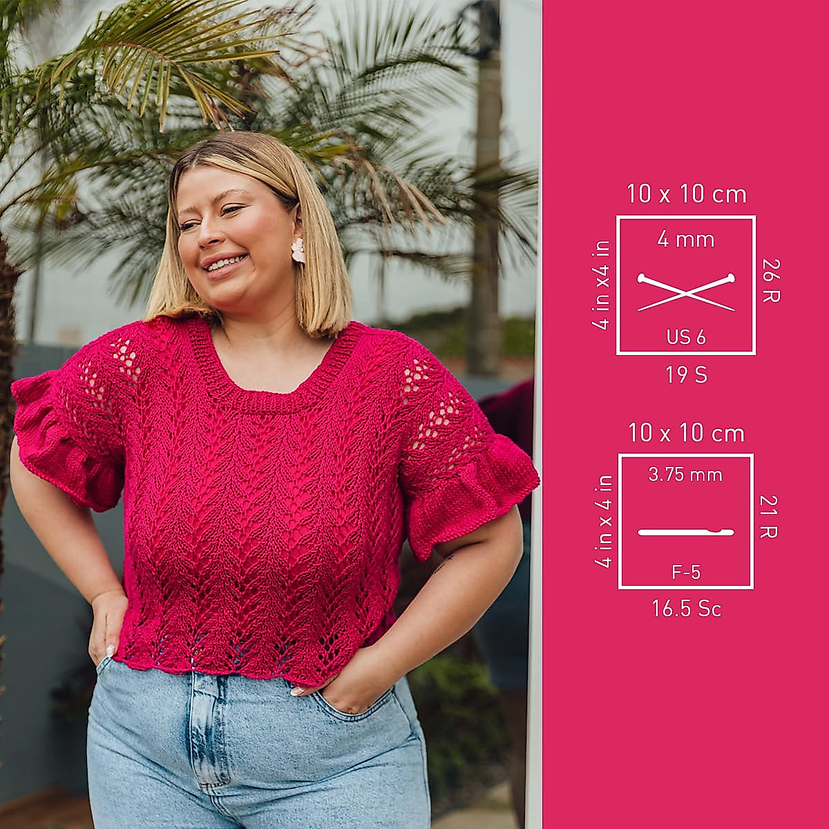 Círculo Duna Yarn - 186 yds, 3.52 oz – Light Worsted DK yarn - 100% Mercerized Brazilian Virgin Cotton, Perfect for Knitting and Crocheting (Pack of 1 ball) (6313)