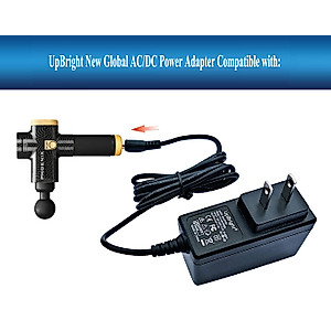 UpBright 24V AC/DC Adapter Compatible with Phoenix A2 A02 TL-24V-2400mAh SG02-24V-1500mAh X-Body Massage Gun Percussion Massager Relaxing Machine Li-ion Battery HY-2606 HY2606 26V Power Supply Charger