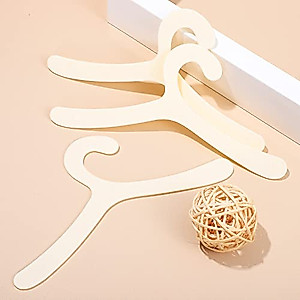 Ipetboom Cat Clothes Hangers, 40 Pcs Cat Clothes Rack Pet Costume Rack Dog Clothes Closet Doll Hangers