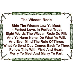 CafePress Balanced Wiccan Rede Mug Ceramic Coffee Mug, Tea Cup 11 oz