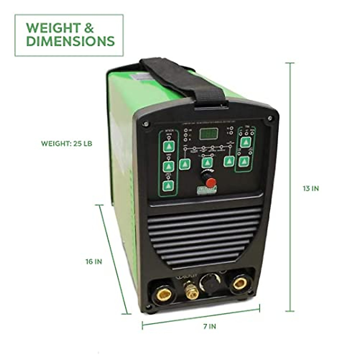 2021 PowerArc 210STL Stick Lift TIG IGBT Inverter Welder E6010 Capable 110/220 Dual Voltage