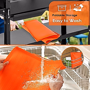 28 Inch Silicone Griddle Mat for Blackstone,Food Grade Griddle Buddy Mat for Blackstone Griddles Grill Outdoor,400°F Heat Resistant/Reusable/Easy to Clean, All Seasaon Cooking Protective