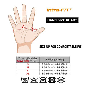 Intra-FIT Rose Pruning Gloves Thorn Proof, Embroidery Leather Gardening Gloves with Extra Long Forearm Protection