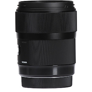 Sigma 35mm F1.4 Art DG HSM Lens for Nikon, Black, 3.7 x 3.03 x 3.03 (340306)