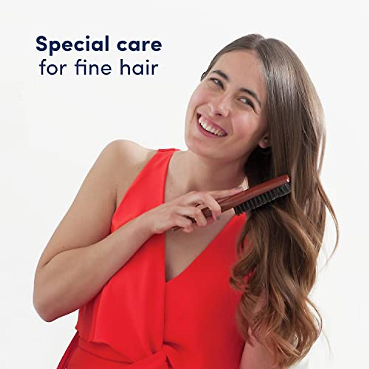 Dove Hair Therapy Shampoo For Thin, Fine Hair Strength and Fullness Boost Sulfate Free Shampoo for 2X Visibly Fuller, Thicker Hair 13.5 oz