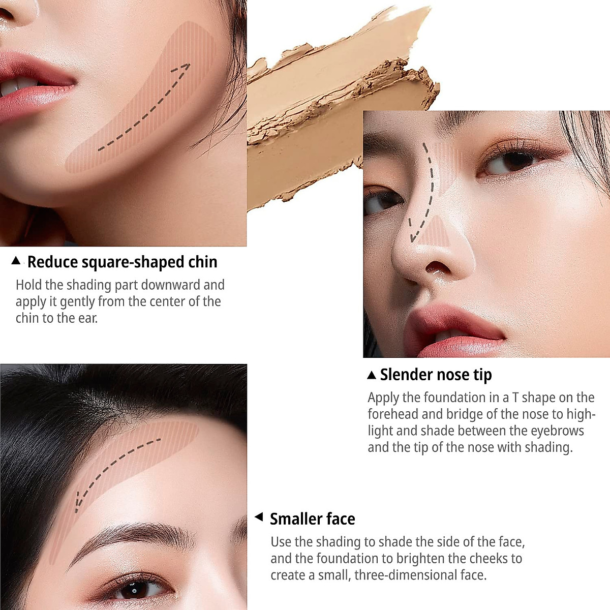 【MAKEheal】 V-Cera Cover Stick (BR0201)