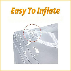 i-Scream Customizable Dice - Giant Dice, 10 Inch Inflatable Dice Jumbo, Easy Storage, Large Pocket, PVC Material, Great for Games, School PE/Classroom Activities, Church Events and Kid's Parties,1pc