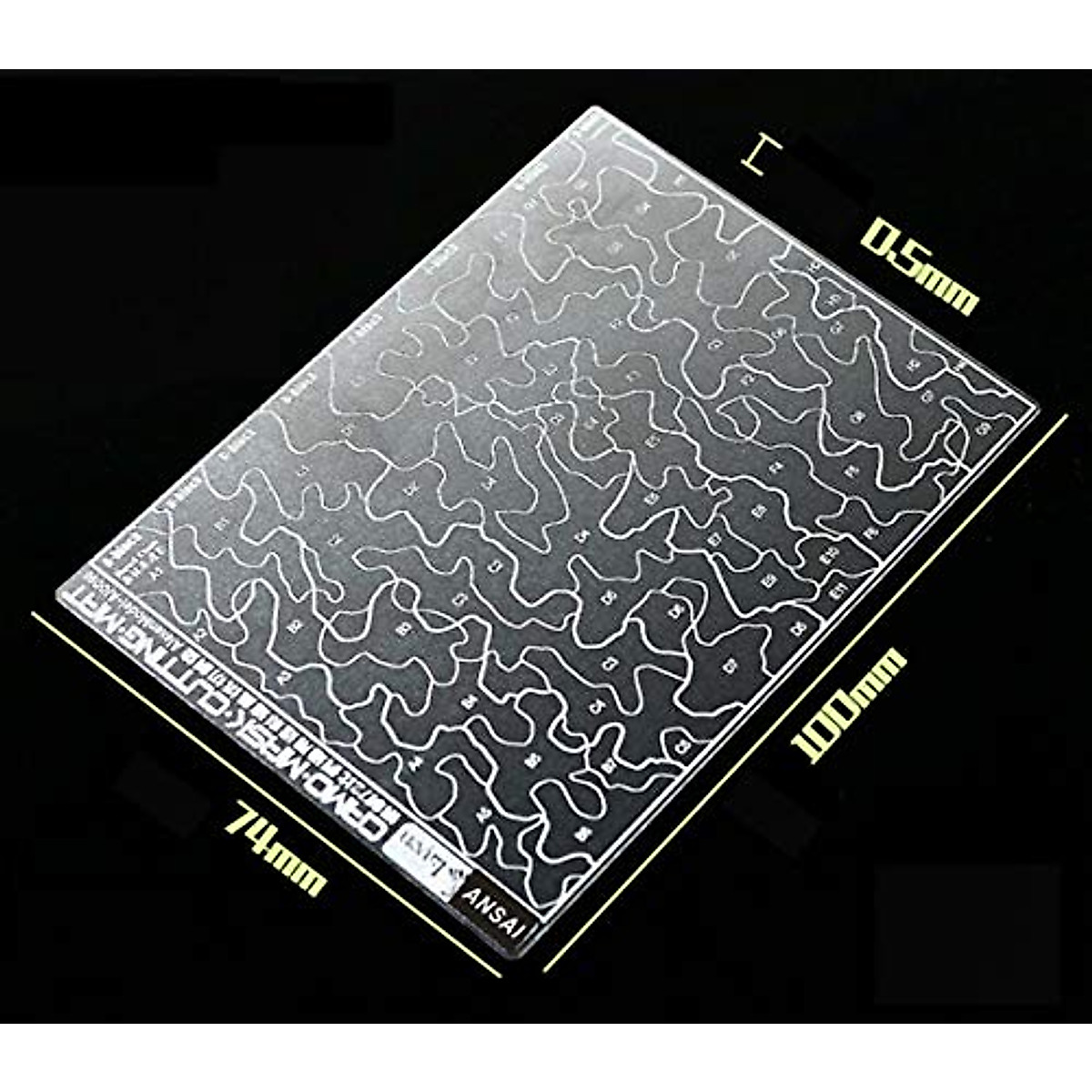 Hobby tools For Gundam Military tank Figure Camouflage Cover paper Masking Tape Stencil Cutting mat Cutting pad (AJ0088)