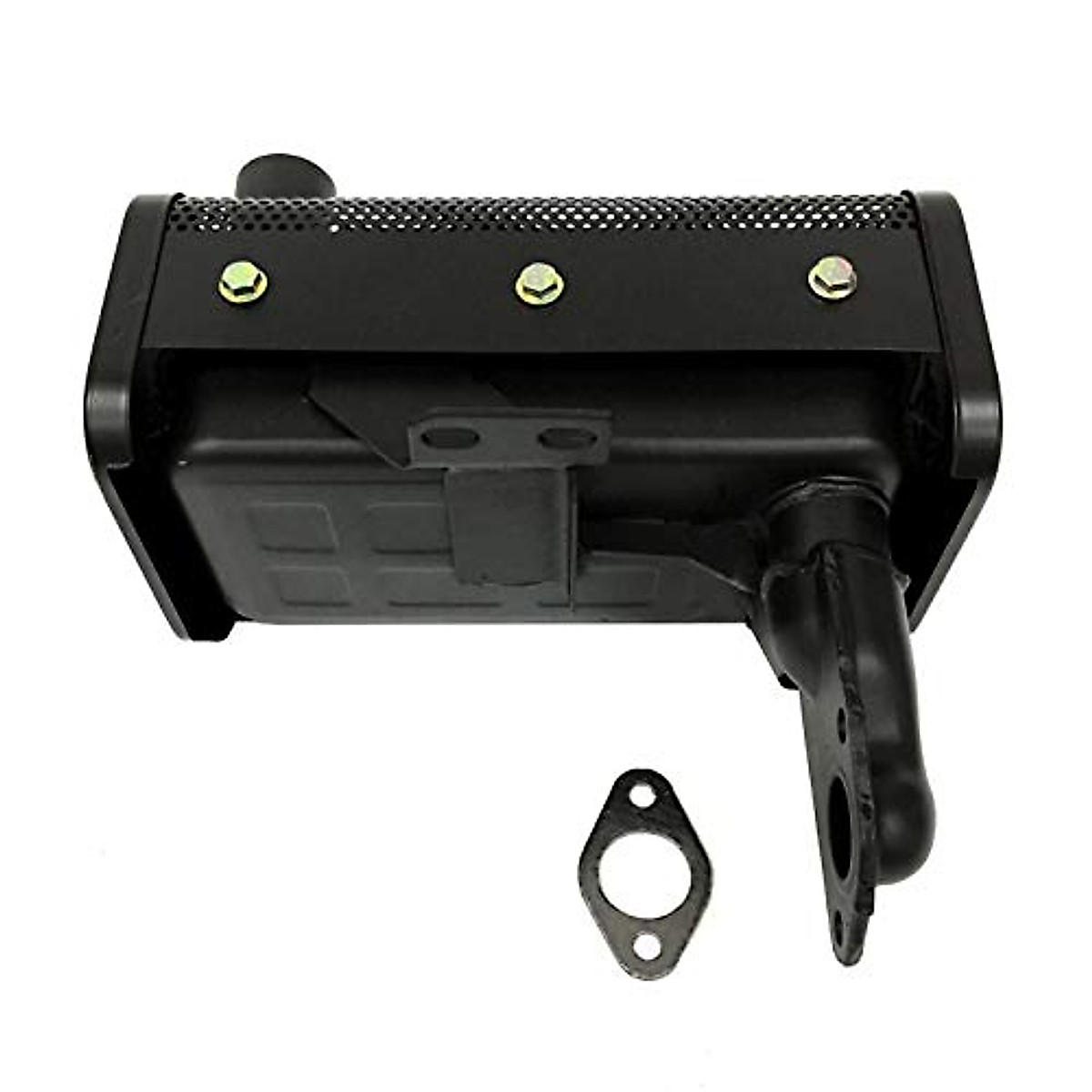 POWER PRODUCTS New Muffler and Gasket Fits Yanmar Diesel Engine L70 & Chinese 178 5-7HP Motor