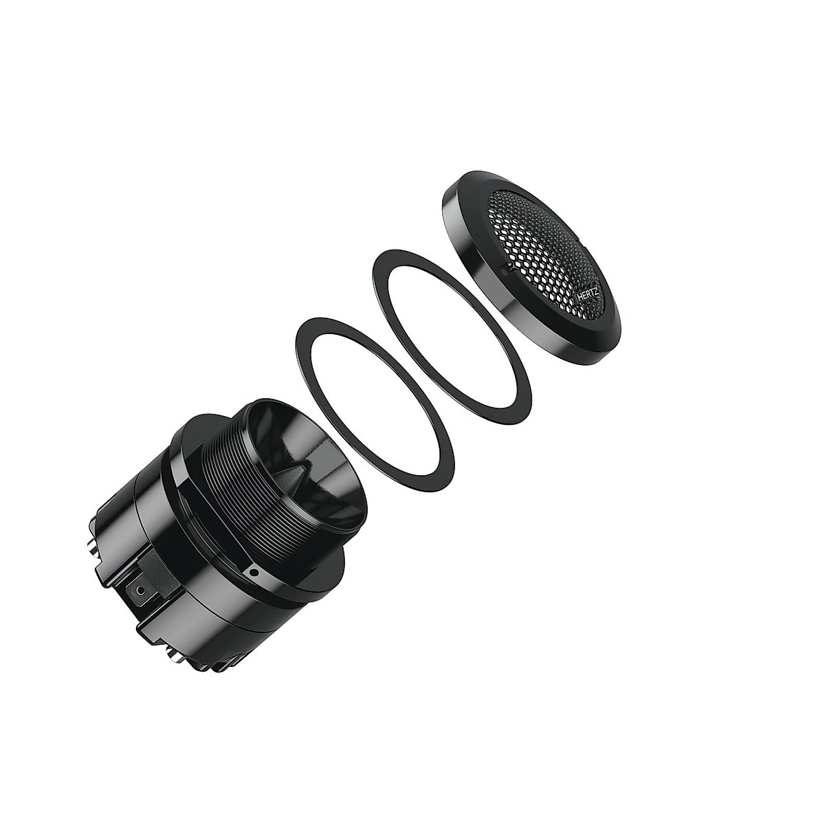 Hertz SPL Show Series ST-25K-NEO 1" High Efficiency Compression Tweeters with Grilles and Crossovers