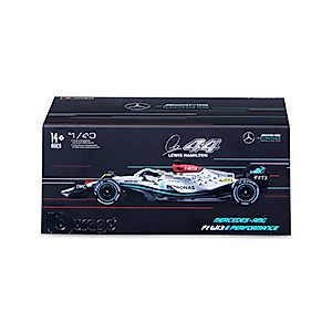 Bburago 1:43 F1 Merecedes W13 E Performance (2022) with #44 Hamilton Driver