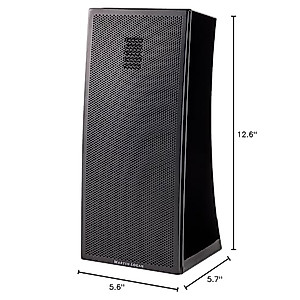 MartinLogan Motion 4i Bookshelf Speaker, Single Speaker Gloss Black