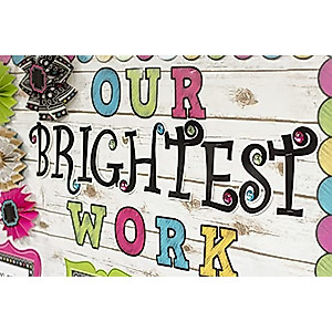 Teacher Created Resources 5-Inch Bling Letters with Colorful Jewels (77183)