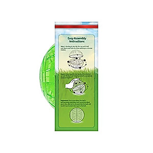 Kaytee 7" Dazzle Run-About Exercise Ball For Pet Hamsters & Gerbils