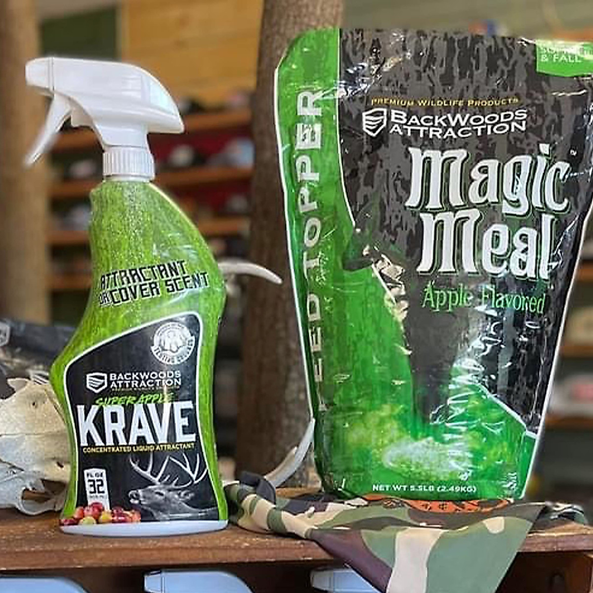 Backwoods Premium Wildlife Products Magic Meal Apple Attractant - 5.5 lb. Bag