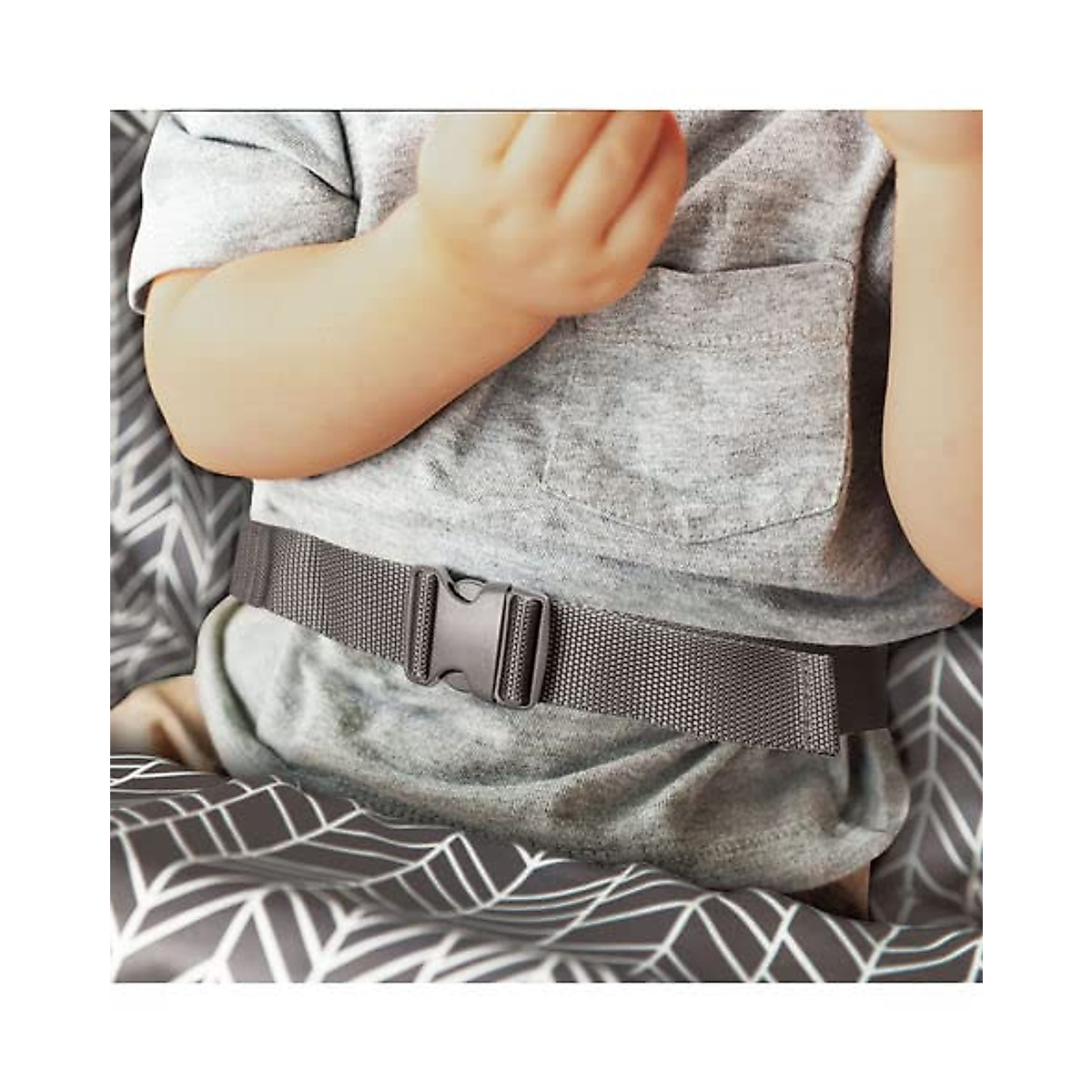 Skip Hop Shopping Cart Cover, Take Cover, Grey Feather