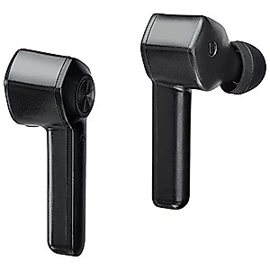 iLive Truly Wire-Free Bluetooth Earbuds, Sweatproof Design, Charging Case, Includes 3 Set of Ear Tips, Black (IAEBT300B)