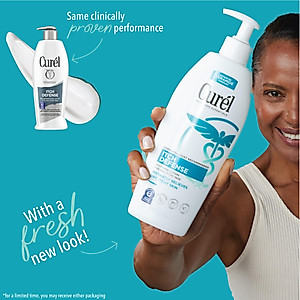 Curel Itch Defense Calming Body Lotion, Moisturizer for Dry, Itchy Skin, Body and Hand Lotion, with Advanced Ceramide Complex, Pro-Vitamin B5, Shea Butter, 20 Oz