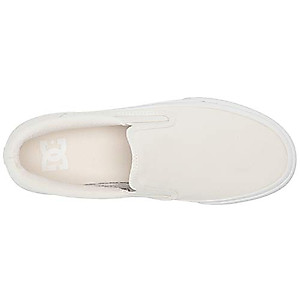 DC womens Trase Slip Skate Shoe, Tan, 6.5 US