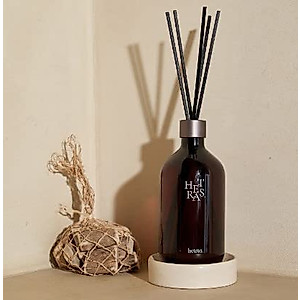 hetras Premium Reed Diffuser: Set of 2 x 16.9oz (1,000 ml) Large Capacity | Fragrance Oil Diffuser & Sticks for Home Decor & Office Decor & Bathroom Decor - Gifts for Loved one (Hug Soap)