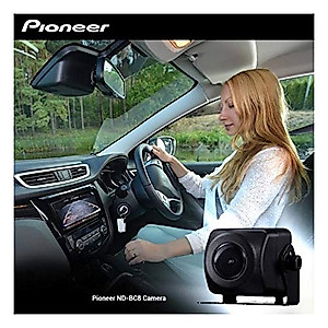 Pioneer NDBC8 Universal CMOS Surface Mount Backup Camera, Black, 6.50in. x 4.90in. x 3.00in.