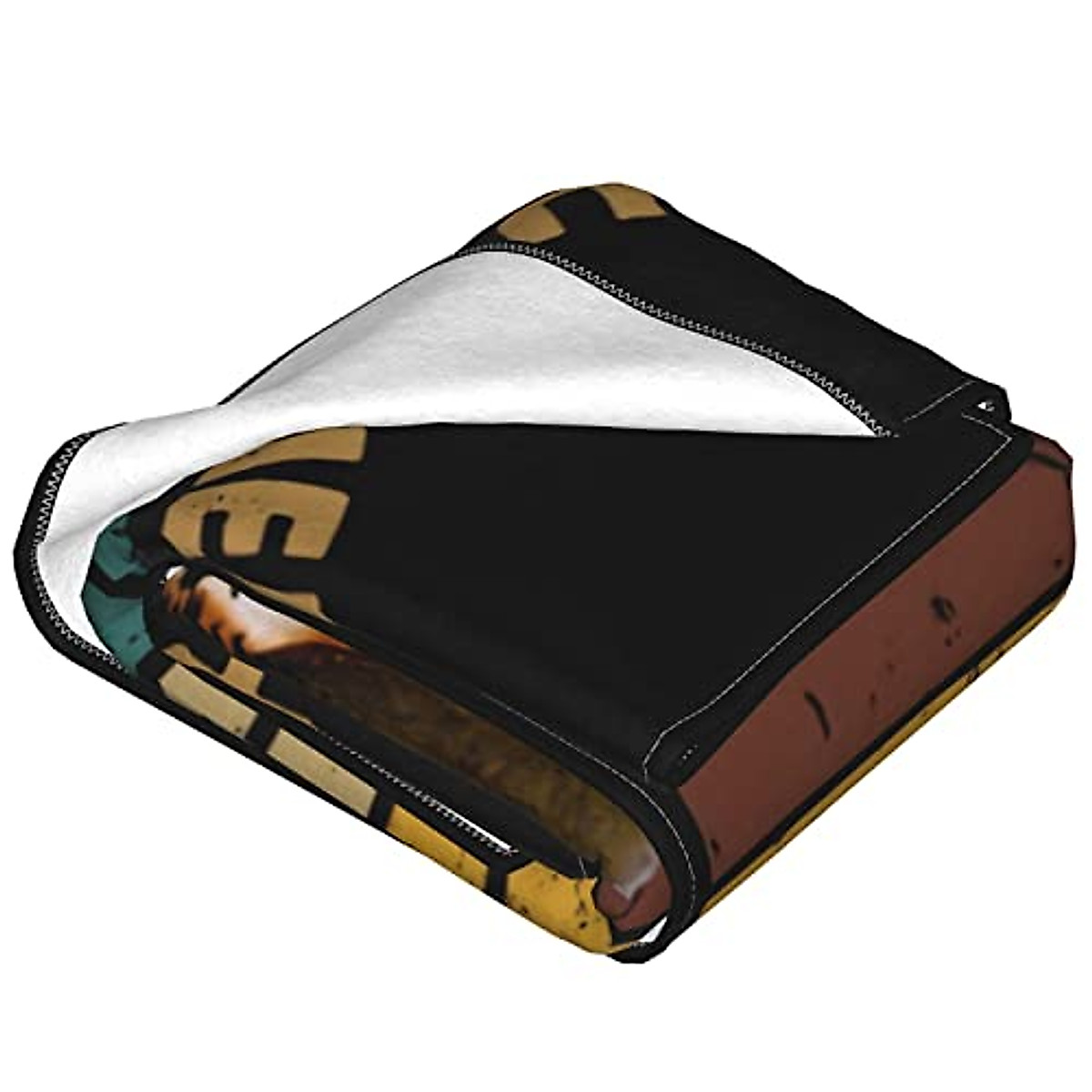 Blood in Blood Out Fleece Blankets Warm Folding Blanket Bedspread for Sofa Dorm Travel 60"X50"