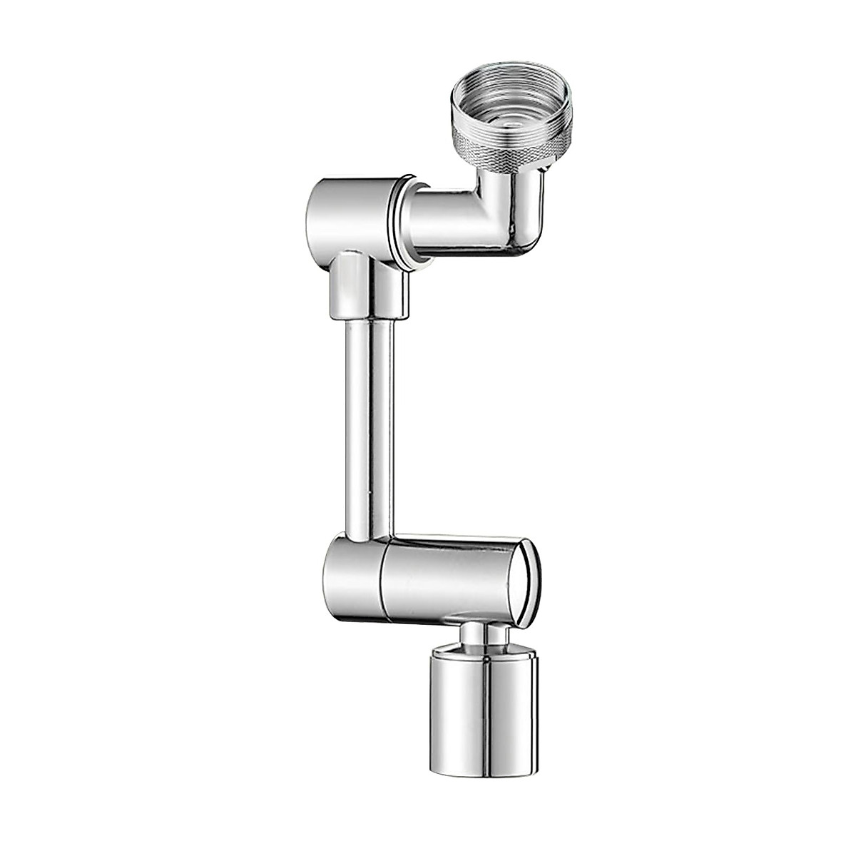 Eagles 1440° Swivel Faucet, Universal Faucet Extender Faucet Aerator, Kitchen Sink Aerator, Multi-functional Robotic Arm Faucet, Faucet Extension Replacement Part for Kitchen, Bathroom (1pack)