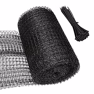 Gardzen 6.8ft x 30ft Anti Bird Netting, Pond Net with 20pcs Cable Ties - Protect Your Garden Vegetables Fruit Plants Ponds