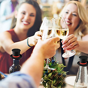 Ubrand 9NAT Silicone Magic Cap Bottle Stopper, Acrylic