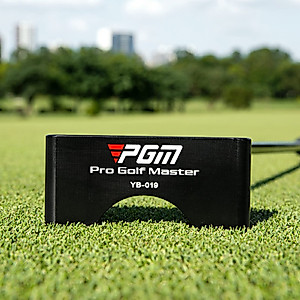 PGM Weighted Golf Standing Mallet Putter - Ultra Low Center of Gravity - Stability - Professional Right Handed Golf Putter with Sighting Line