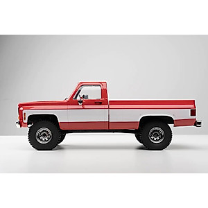 FMS K10 1/18 RC Crawler 4WD Brushed RTR RC Cars Official Licensed Model Toy Hobby, RC Crawler, Remote Control Car for Adults with RC Transmitter, Battery & Car Battery Charger (HELIDIRECT)