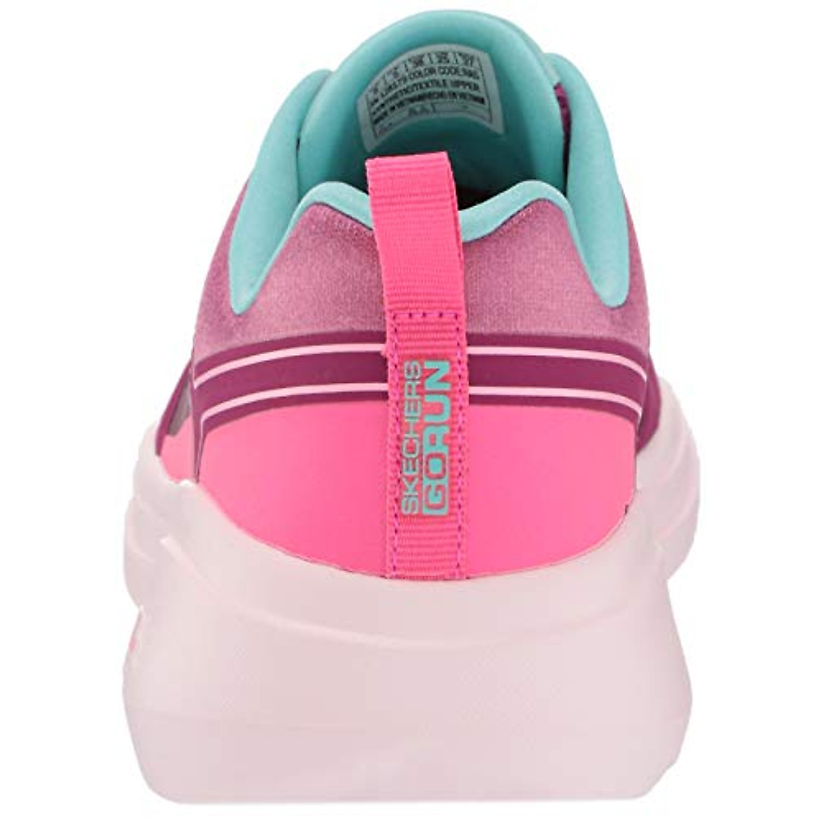 Skechers Women's Go Run Fast-Retro Insight Sneaker, Raspberry, 5.5