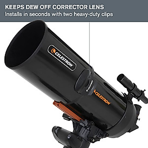 Celestron – Dew Shield with Cover Cap – Aluminum Dew Prevention – Fits 6” Schmidt Cassegrain Telescope